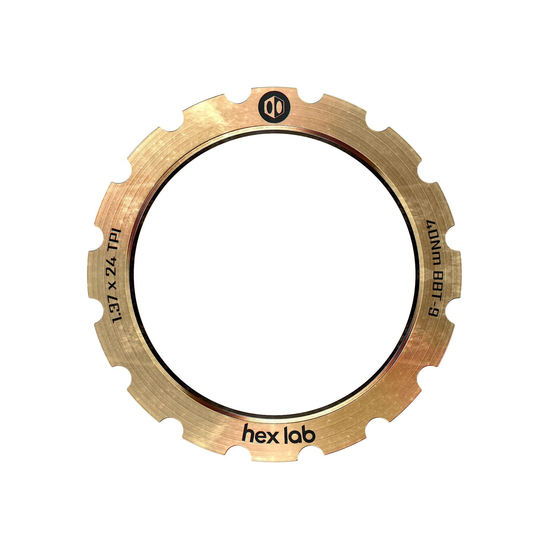 Hex Lab Titanium Lock Ring – Box