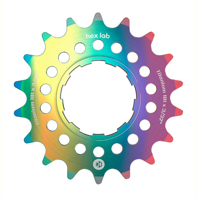 Hex Lab Single Speed Titanium Cogs – Box
