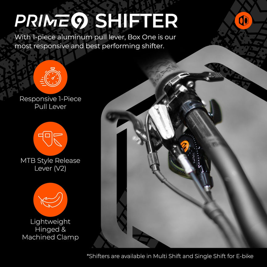 Prime 9 Technology MTB Drivetrain Product Line – Box