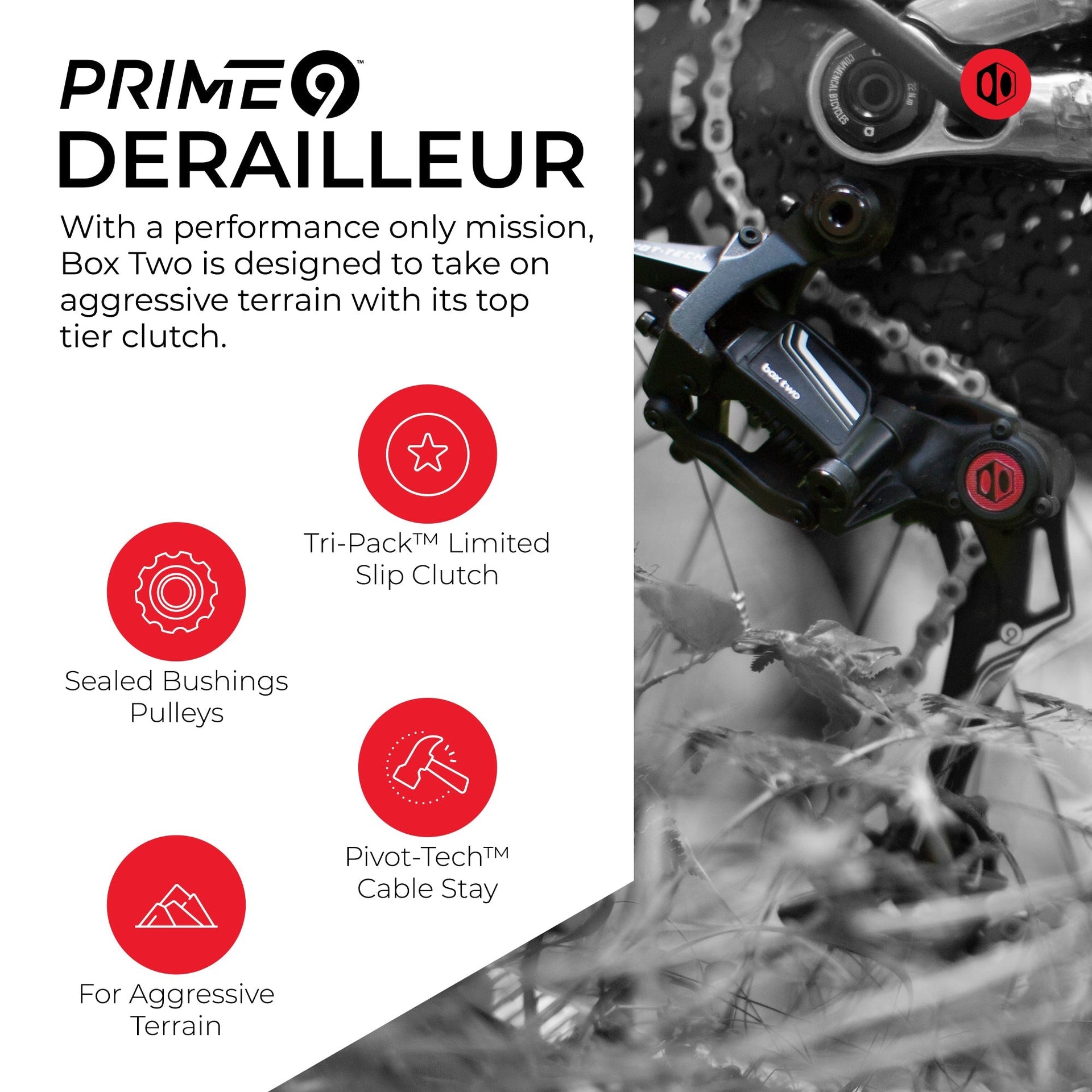 Box Two P9 X-Wide Multi Shift Groupset